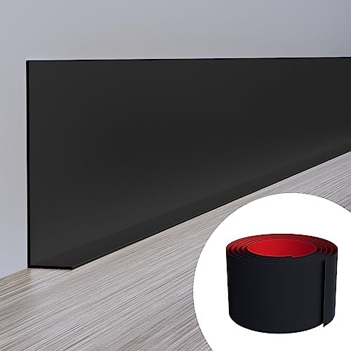 Amazon.com: Duzzy Flexible Baseboard Molding Trim, 5 Inch(W) x 40 Feet ...