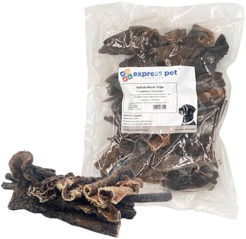 Express Pet Supplies Buffalo Tripe Sticks for Dogs 15cm (6 Inches ...