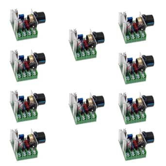 10PCS 2000W PWM AC Motor Speed Control Module Dimmer Speed Regulator 50 ...