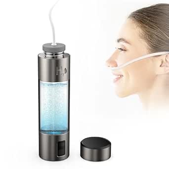 Amazon.com: Premium Hydrogen Water Bottle with Inhaler Nasal Breathing ...