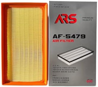 Amazon.com: ARS Premium Engine Air Filter OEM 17801-F0020 Compatible with Toyota Avalon, Camry ...