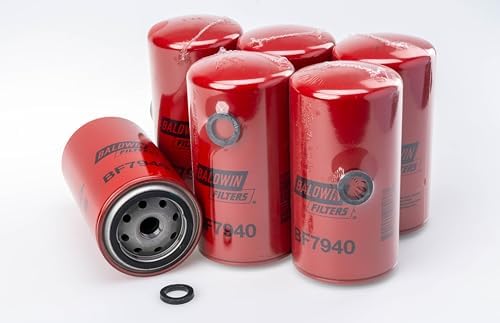 Amazon.com: Baldwin Spin-On Fuel Filter BF46263 For Cummins B6.7, ISB ...