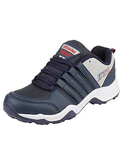 Buy HITCOLUS Men's Blue & Grey Running Shoe - 9 UK at Amazon.in