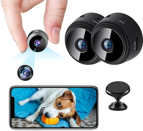 Amazon.com : The New Spy Focus Camera Mini Surveillance Camera Magnetic ...