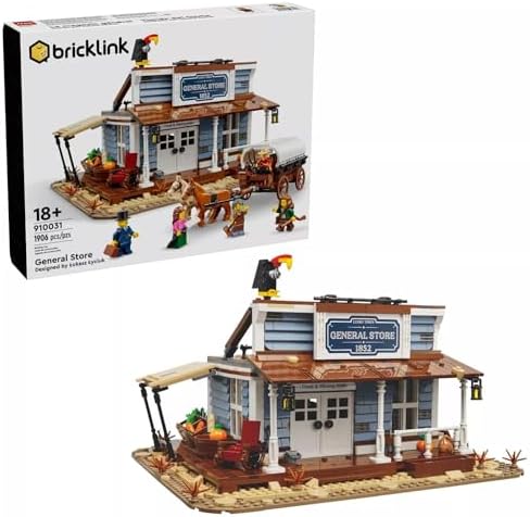 Amazon.com: LEGO 910031 Wild West General Store Building Kit - 1,906 ...