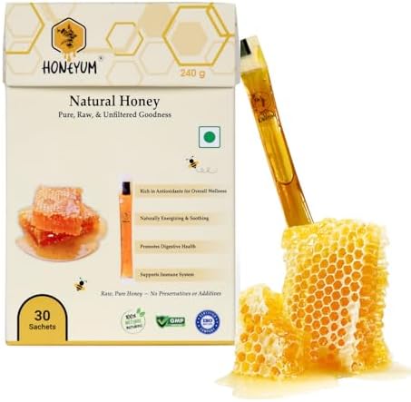 HONEYUM Honey Sachets Pack of 30