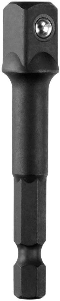 DEWALT Socket Adapter, Hex Shank, Impact Ready, 1/4-Inch to 3/8-Inch ...