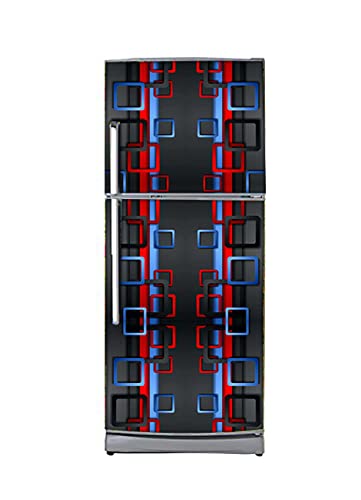 Paper Pebbles Double Door Fridge Wallpaper HD Design_Self Adhesive ...