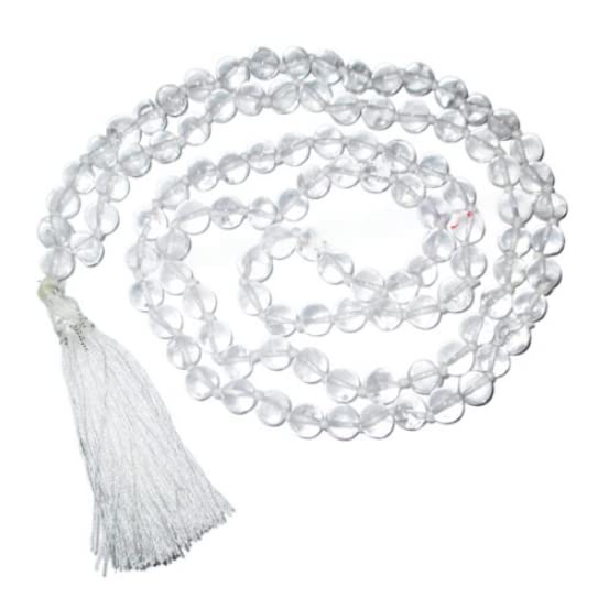 VDesign Sphatik Mala Original Certified By IGL Beautiful Spatika Mala ...