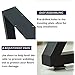 Amazon.com: Heoniture 36 Inch Wide Coffee Table Legs, Metal Legs for ...
