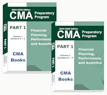 US CMA Books Part 1