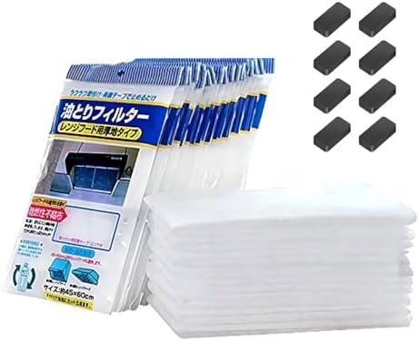 Amazon.com: Gkwet Thickened Kitchen Range Hood Oil Absorbing Paper ...