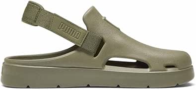 Amazon.com | PUMA Mens Shibui Clog Casual Sandals Casual - Green ...