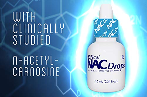 NAC Drops N-Acetyl-Carnosine Antioxidant Anti-Aging Lubricant Eye Drops ...