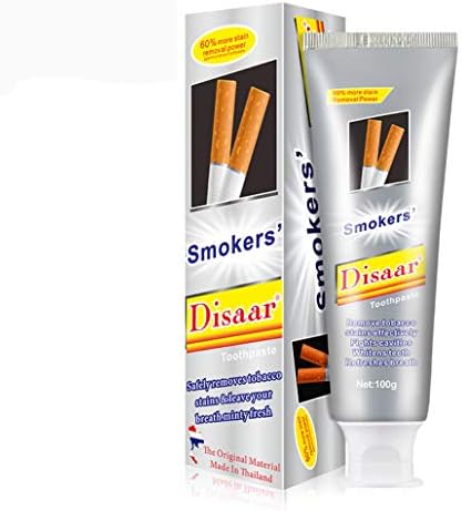 Amazon.com: DISAAR BEAUTY Smokers Toothpaste Removes Tobacco Stains ...