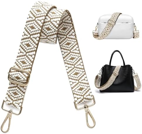 Buy ZIBUYU® Wide Shoulder Strap for Bags Fashion Embroidery Shoulder ...