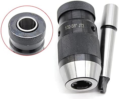 findmall 1/32-5/8 JT3 Keyless Heavy Duty Drill Chuck High Accuracy Ball ...