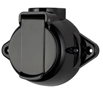 Retro Badezimmer geeignet Steckdose mit Deckel CE IP44 ALT Fest RETRO ...