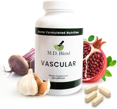 Amazon.com: M.D. Blend Vascular Support Supplement – L-Arginine, Garlic ...
