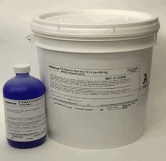 Momentive RTV664 Mold-Making Silicone, 11 Lb. Kit: Industrial Sealants ...