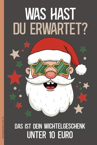 Wichtelgeschenk unter 10: Weihnachtswichteln das Wichteln Notizbuch A5 ...