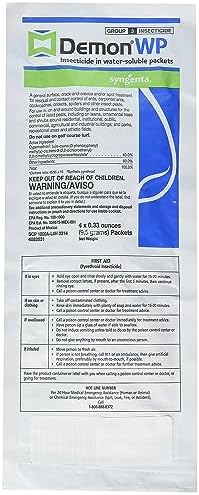 Amazon.com: Syngenta - H-AP-2319890 - Demon WP Insecicide, 1 Envelope ...