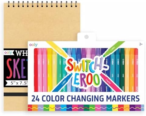Amazon.com: Ooly 12 Pack Switch-eroo Double Sided Color Changing ...