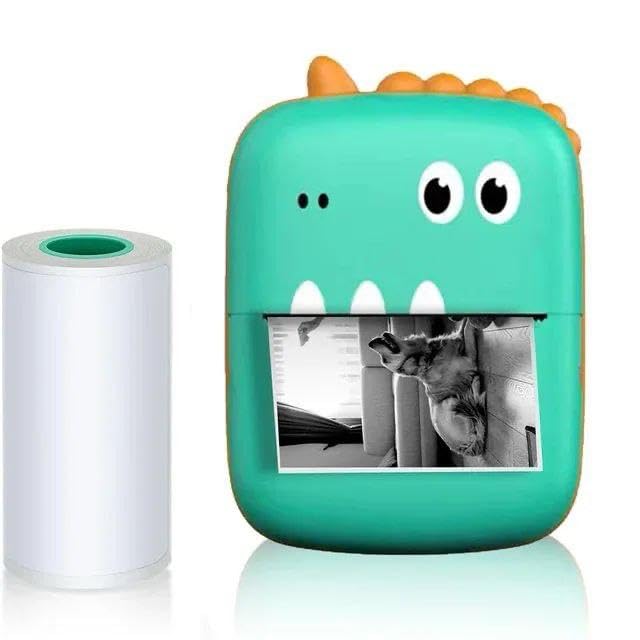 Zhirk Wireless Bluetooth Thermal Printers, Mini Photo Printer Sticker ...