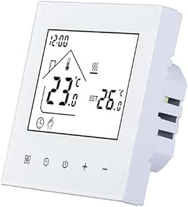 Temperature Controller, Electric Floor Heating Wall-mounted Boiler ...