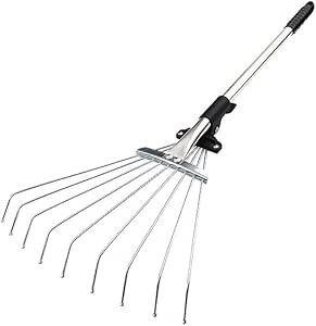Amazon.com : BAYAJIAZ Stainless Steel Farm Tools Raking Grass and ...