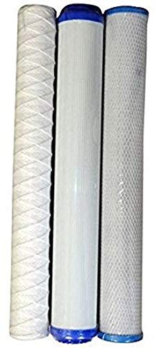 RO Service Filter Set 20" Spun+GAC+CTO 1 Pcs Each Filter Used in All 20 ...