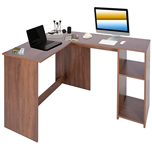FONTOI 47 Inch L Shaped Computer Desk Corner Table with - Want It All
