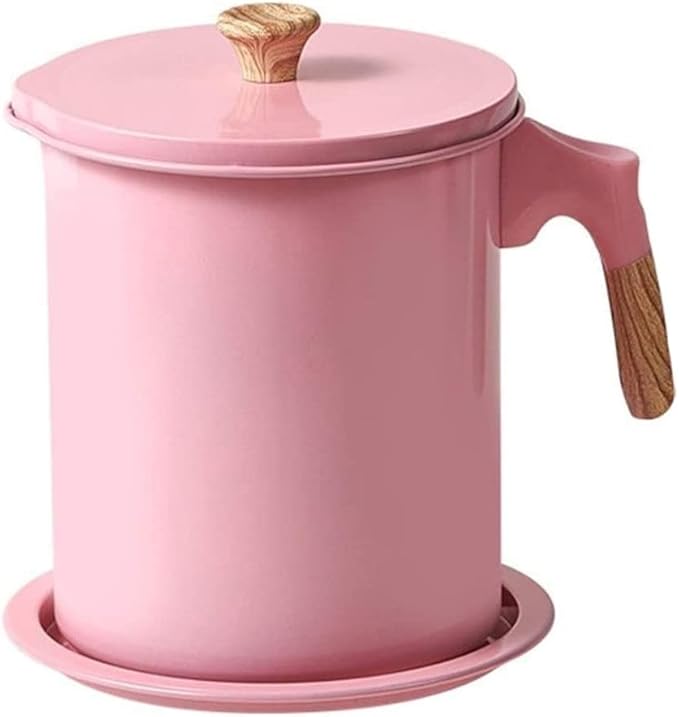 Amazon｜オイルポット あぶらこしポット こし網、蓋、 トレイ付き 油 ポット1400ML 304ステンレス製 油缶 残留物をろ過 キッチン用品 家庭用 レストラン用 オイル処理 保存容器 ...