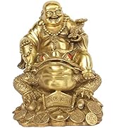 Amazon.com: Fengshui Buddha Statues for Lucky & Happiness,Laughing ...