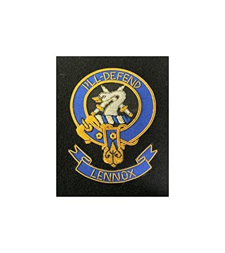 Amazon.com: Lennox Scottish Clan Embroidered Blazer Crest : Home & Kitchen