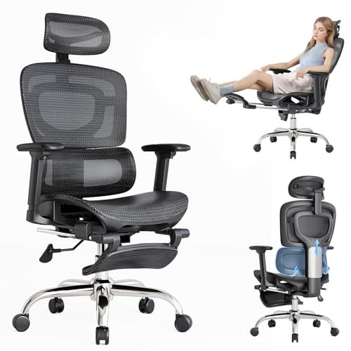 Ergonomic Office Chair, Adaptive Lumbar Support, SGS Class 4 Gas ...