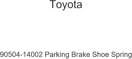 Amazon.com: TOYOTA Genuine 90504-14002 Parking Brake Shoe Spring ...