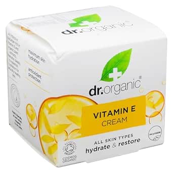 Dr Organic Vitamin E Cream - 50ml : Amazon.in: Health & Personal Care