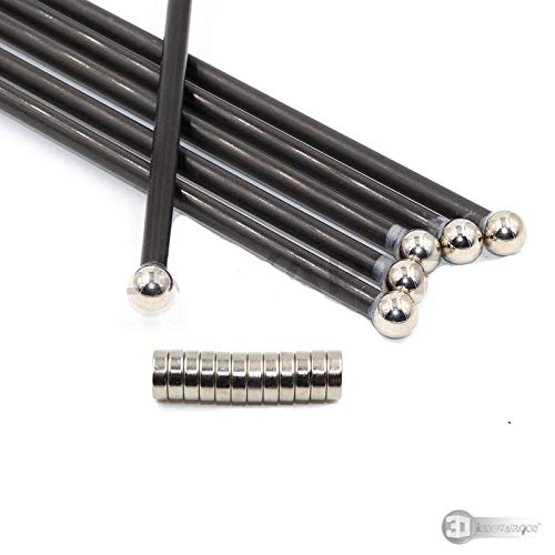 3DINNOVATIONS 200Mm 4 X 6Mm Diagonal Push Rod L200 With Magnetic ...