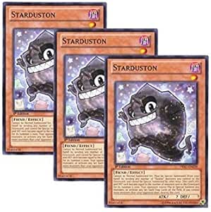 Amazon.co.jp: ★ 3枚セット ★遊戯王 英語版 PRIO-EN039 Starduston スターダストン (ノーマル) 1st ...
