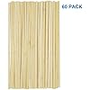 Amazon.com: Worown 120 Pcs 15.7 Inch Strong Natural Bamboo Sticks ...