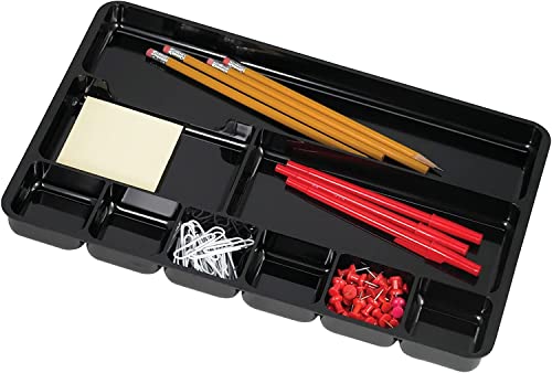Snapklik.com : 1InTheOffice Plastic Desk Drawer Organizer Tray