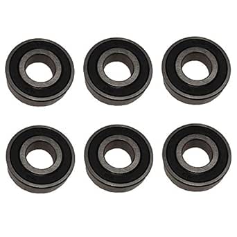 Amazon.com: RAParts Lot 6 Spindle Deck Bearings Fits John Deere GX20818 ...