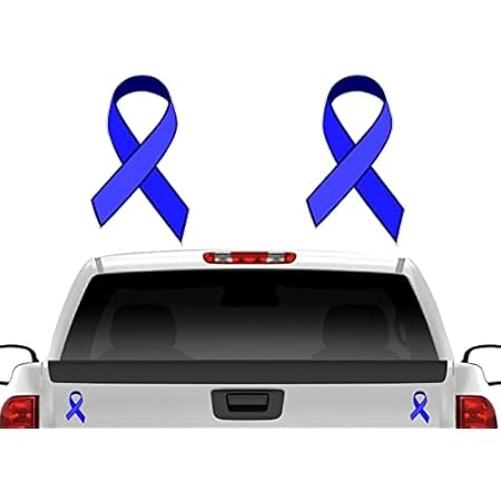Amazon.com: Magnet Me Up Support Colon Cancer Awareness Blue Ribbon ...