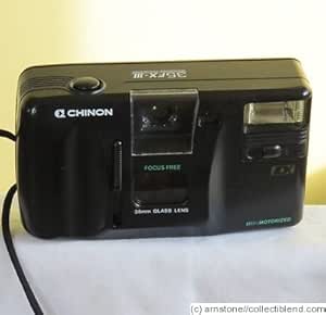 Amazon.com: Chinon Auto GL Motorized-Focus Free 35mm Film Camera w ...