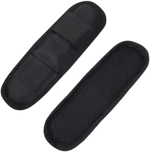 Amazon.com: Shoulder Strap Pad 2 Pcs Black Backpack Strap Pads ...