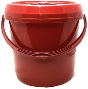 14 litre Nappy Bucket with Lid PLUM : Amazon.co.uk: Baby Products