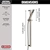 DELTA FAUCET 57530-SS Vero Slide Bar Hand Shower, Stainless, Shower ...