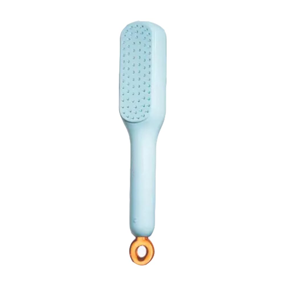 Amazon.com : Self-Cleaning Anti-Static Massage Comb,Scalable Rotate ...
