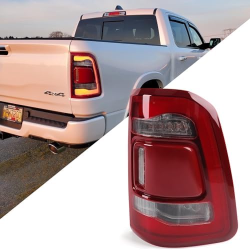 FIONE RH Tail Light Assembly Compatible with Dodge Ram 2019-2023 Rear ...